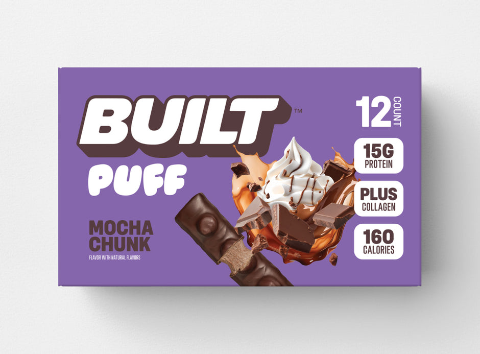 Shop BUILT Puff Bars | Protein Puffs | BUILT