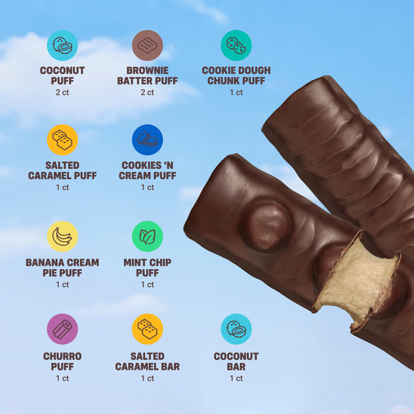 12ct Bar & Puff Mixed Box