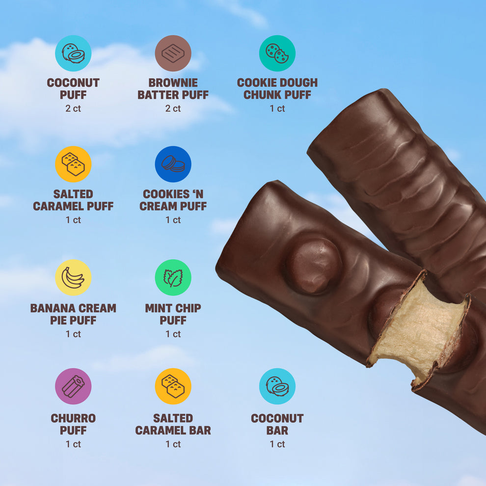 12ct Bar & Puff Mixed Box