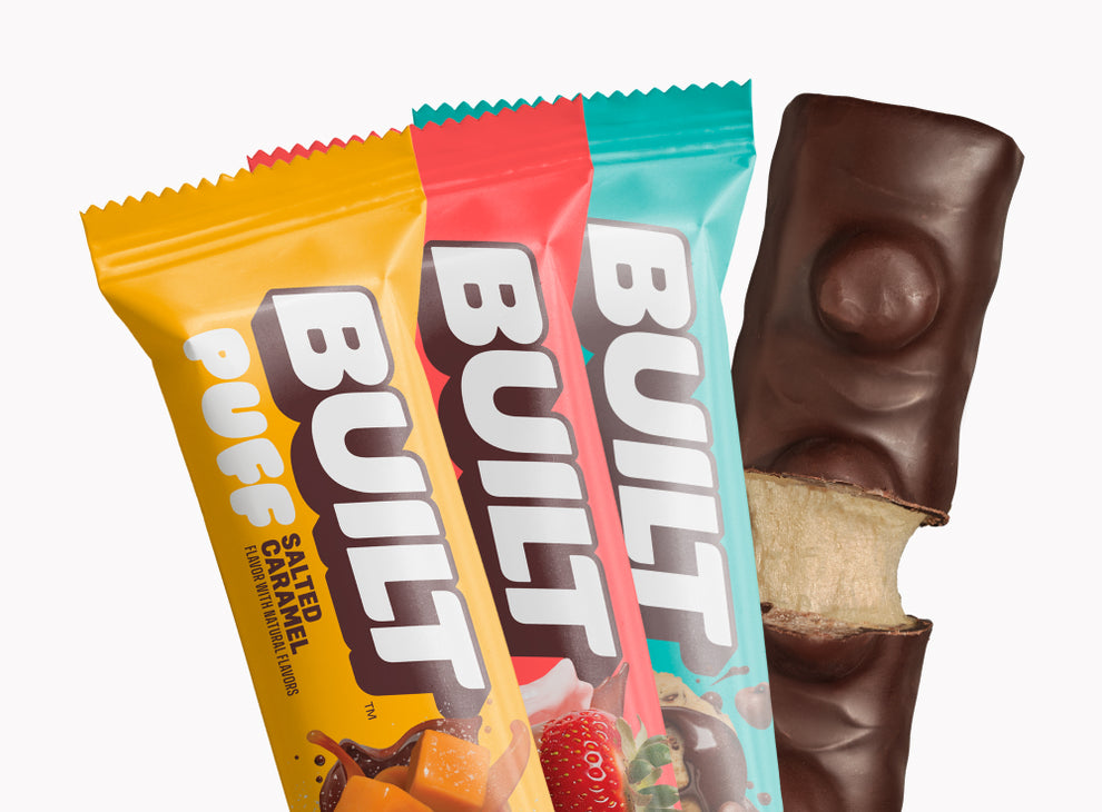 Mixed Box | 12ct Protein Bar & Puff Variety Pack | BUILT